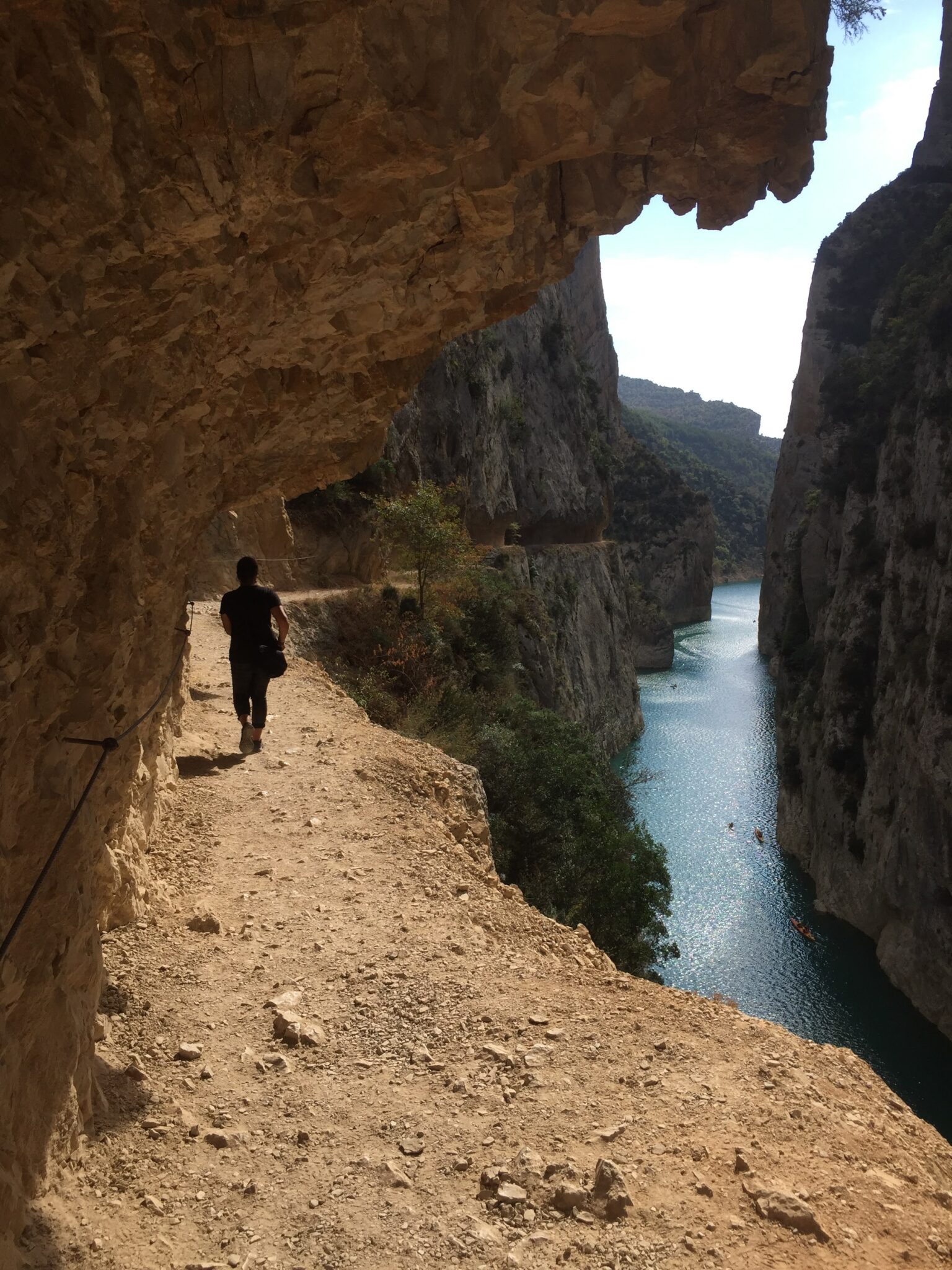 Hiking the gorge(ous) Congost de Mont-Rebei (Spain) - A Born Traveller