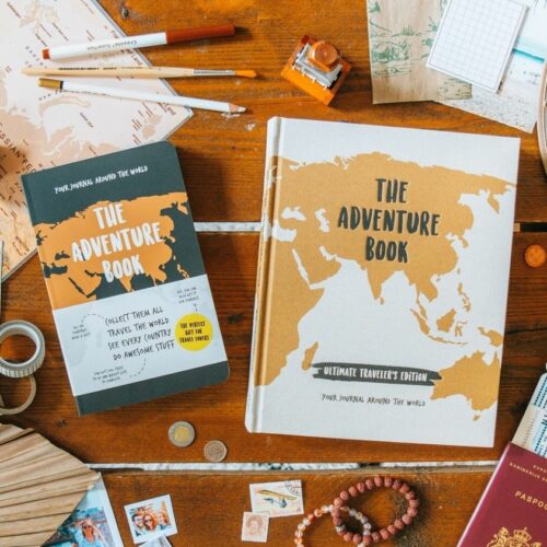 Birthday present for travellers: The Adventure Book! - A Born Traveller
